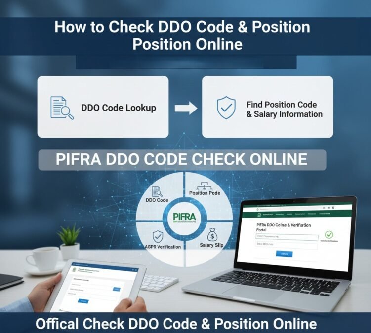 How to Check DDO Code & PIFRA Position Code in Pakistan (Updated Guide)